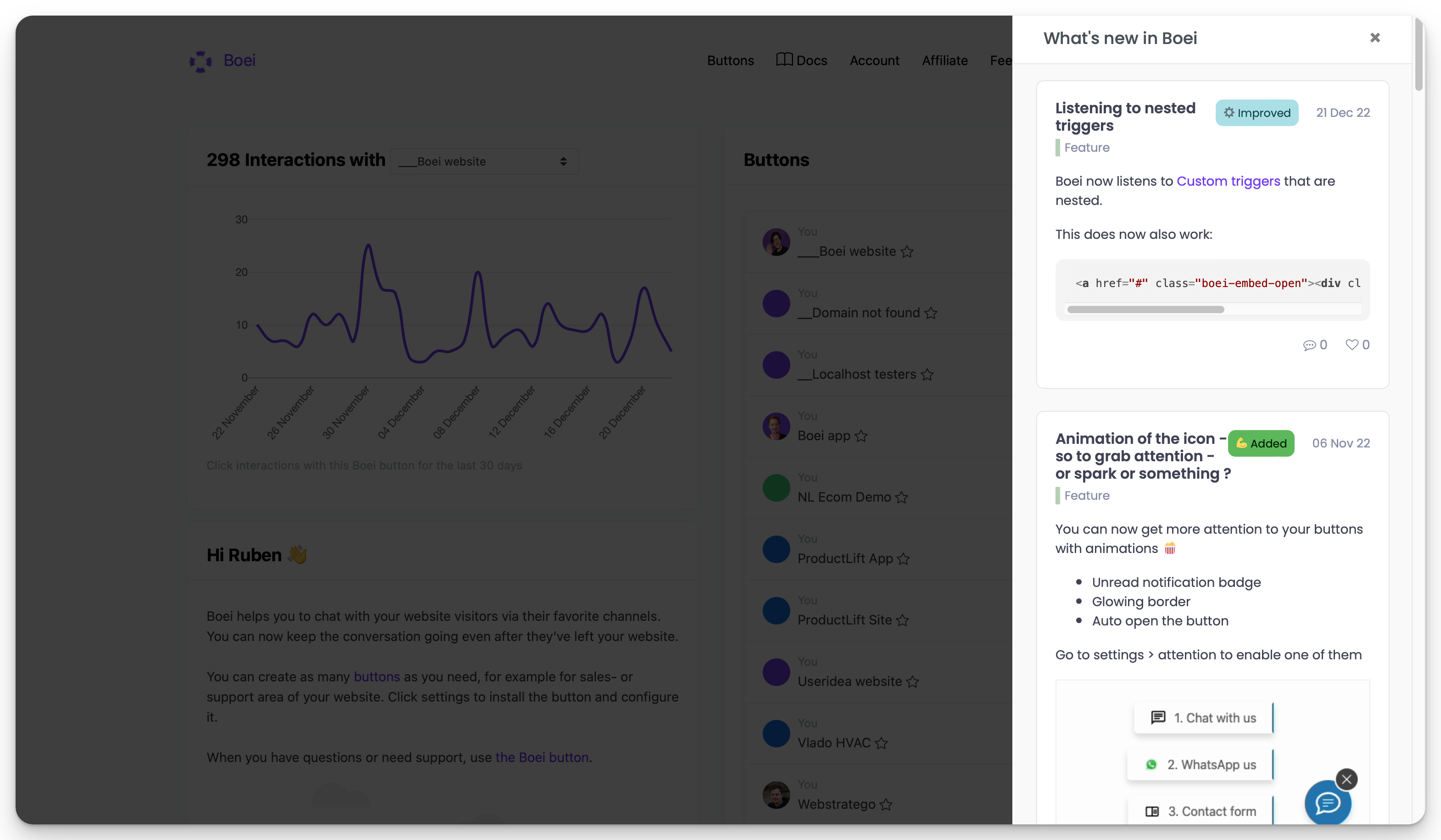 Install Widgets - ProductLift